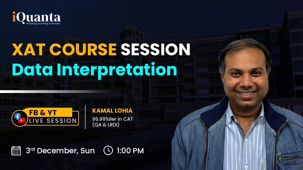 XAT Data Interpretation Live Class | XAT Course | Free Session - YouTube
