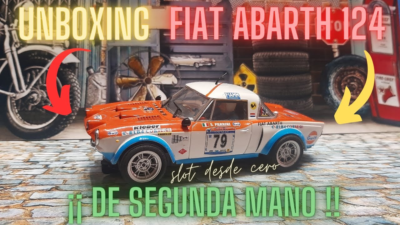scalextric. unboxing fiat abarth 124 ES PRECIOSO 😀 - YouTube