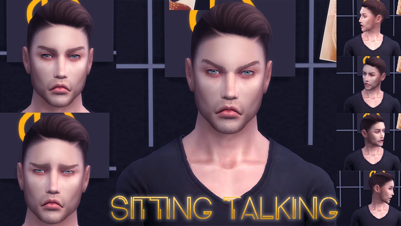 SITTING TALKING: Animation Pack (30 Animations) [THE SIMS 4 / PATREON ...