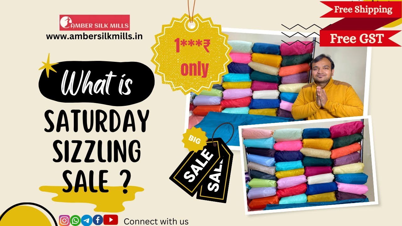 SSS SATURDAY SIZZLING SALE ( 50 MTR @1299/-ONLY ) II DELHI II FREE ...