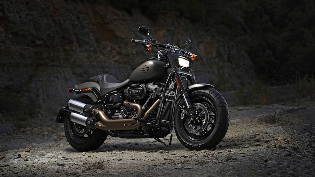 Harley Davidson Fat Bob 107( 2019) - YouTube