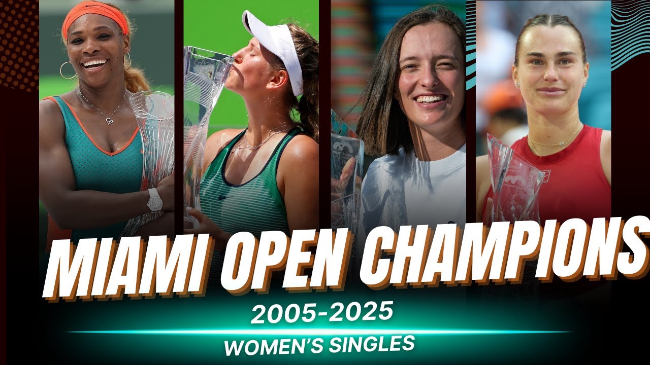 Every Miami Championship Point (2005 - 2025) | Miami Open - YouTube