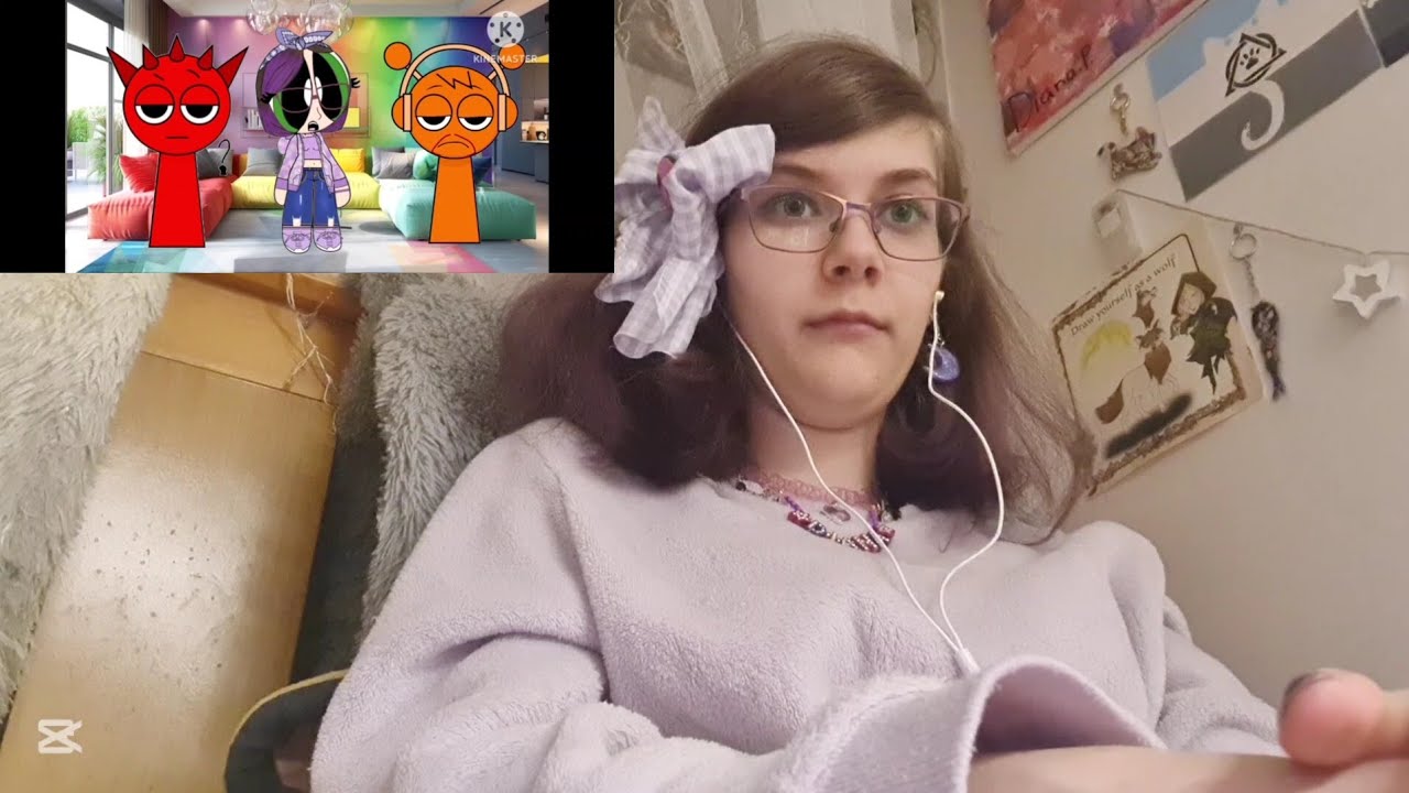 Diana Watched The Sprunki Show: Episode 2 oren is angry [blind reaction ...