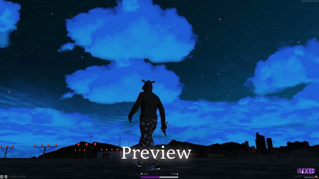 fivem fps texture pack [120+ fps] [blue sky] [cool galaxy] [fivem ...