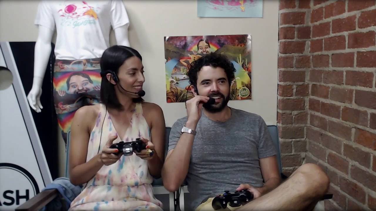 Let's Play! w/ Nick Rutherford and Jade Catta-Preta - YouTube