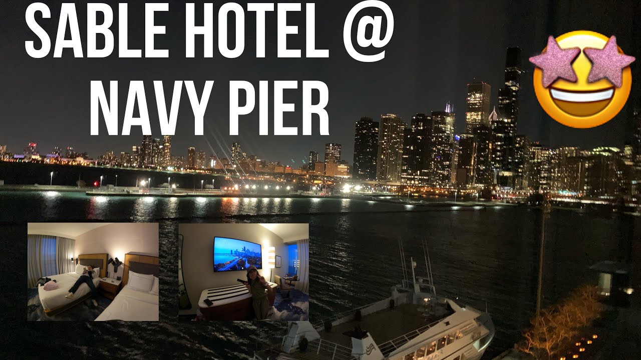 AMAZING ROOM'S VIEW AT SABLE HOTEL STAYCATION @navypier #navypier # ...