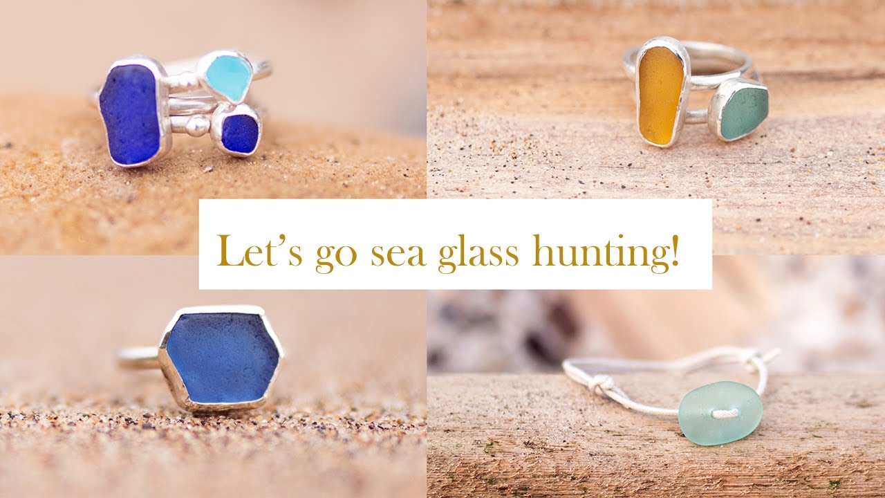 Sea glass hunting in Whitby see what we found! - YouTube