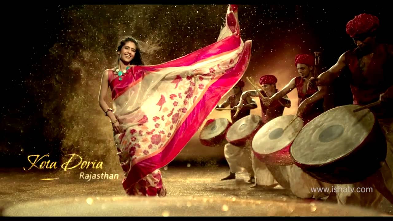 SILK Saree ad Commercial ( High Speed Video Adventure ) SLO MO magic ...