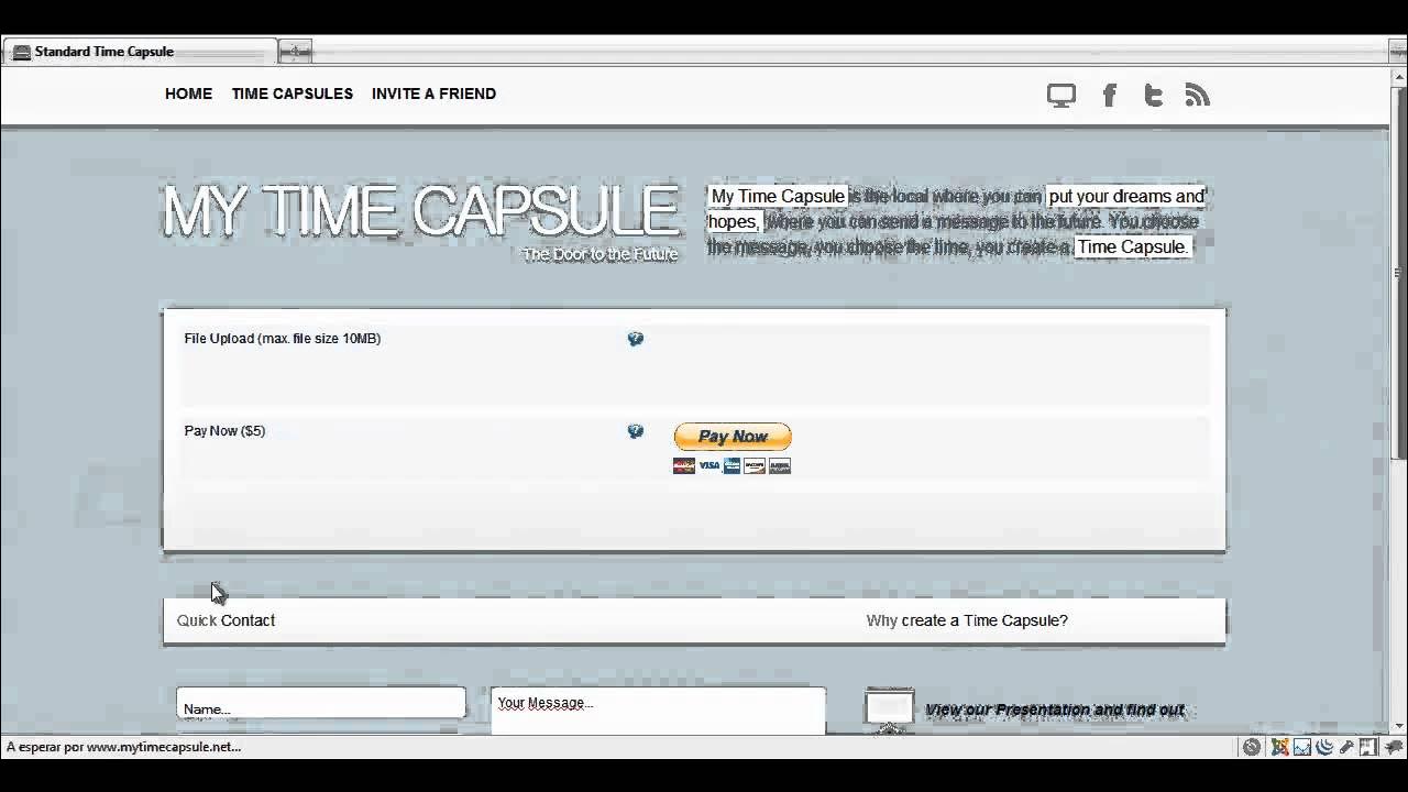 How to Create a Time Capsule Step-by-Step - YouTube
