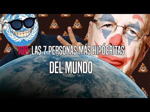 TOP: Las 7 Personas Más Hipócritas De Los Últimos Tiempos