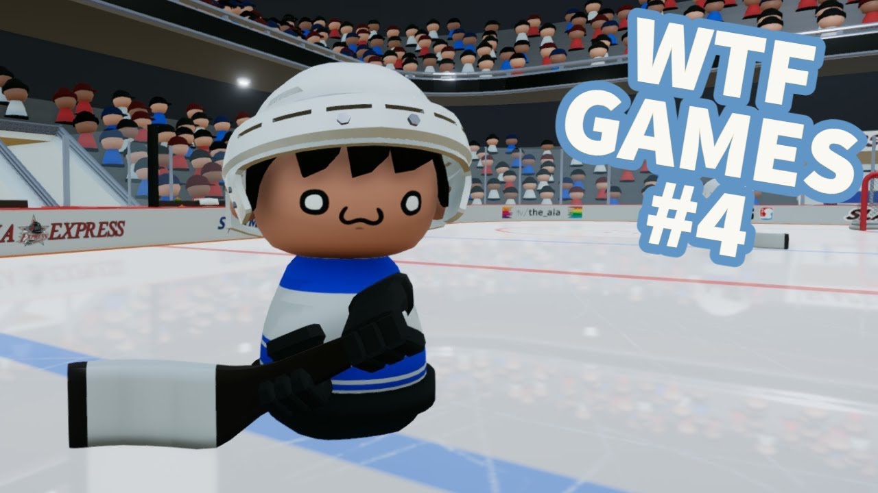The Weirdest Hockey Game You Have Ever Seen | WTF Games #4 - YouTube