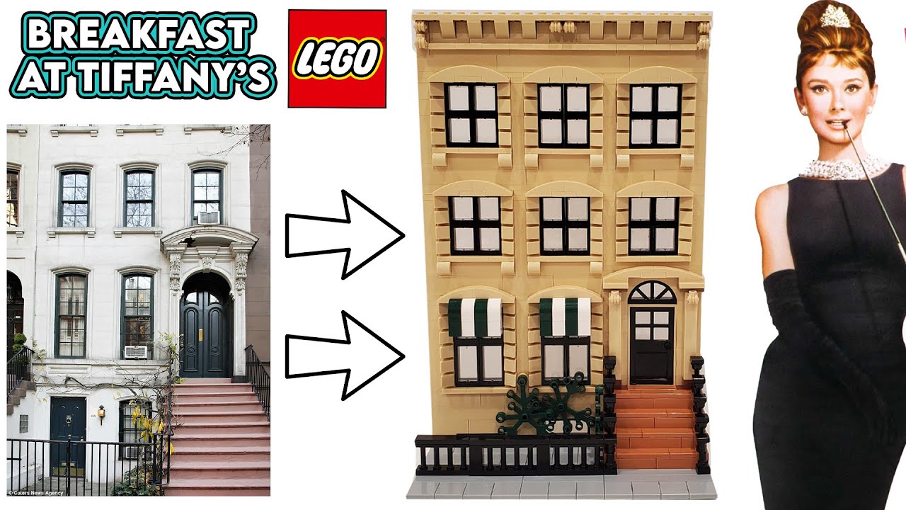 Custom LEGO Breakfast at Tiffany's Facade | Build & Overview - YouTube