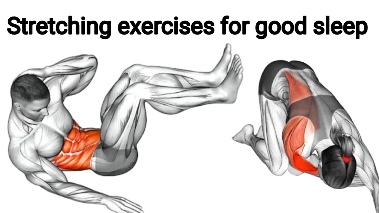 11 stretches for best night sleep||best stretching exercises for ...