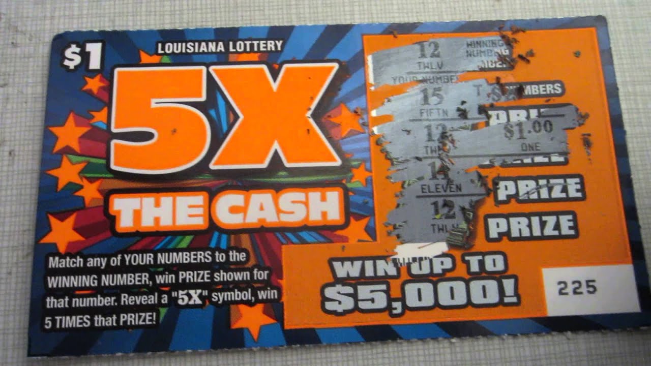 5x The Cash Lottery Ticket-Winner - YouTube