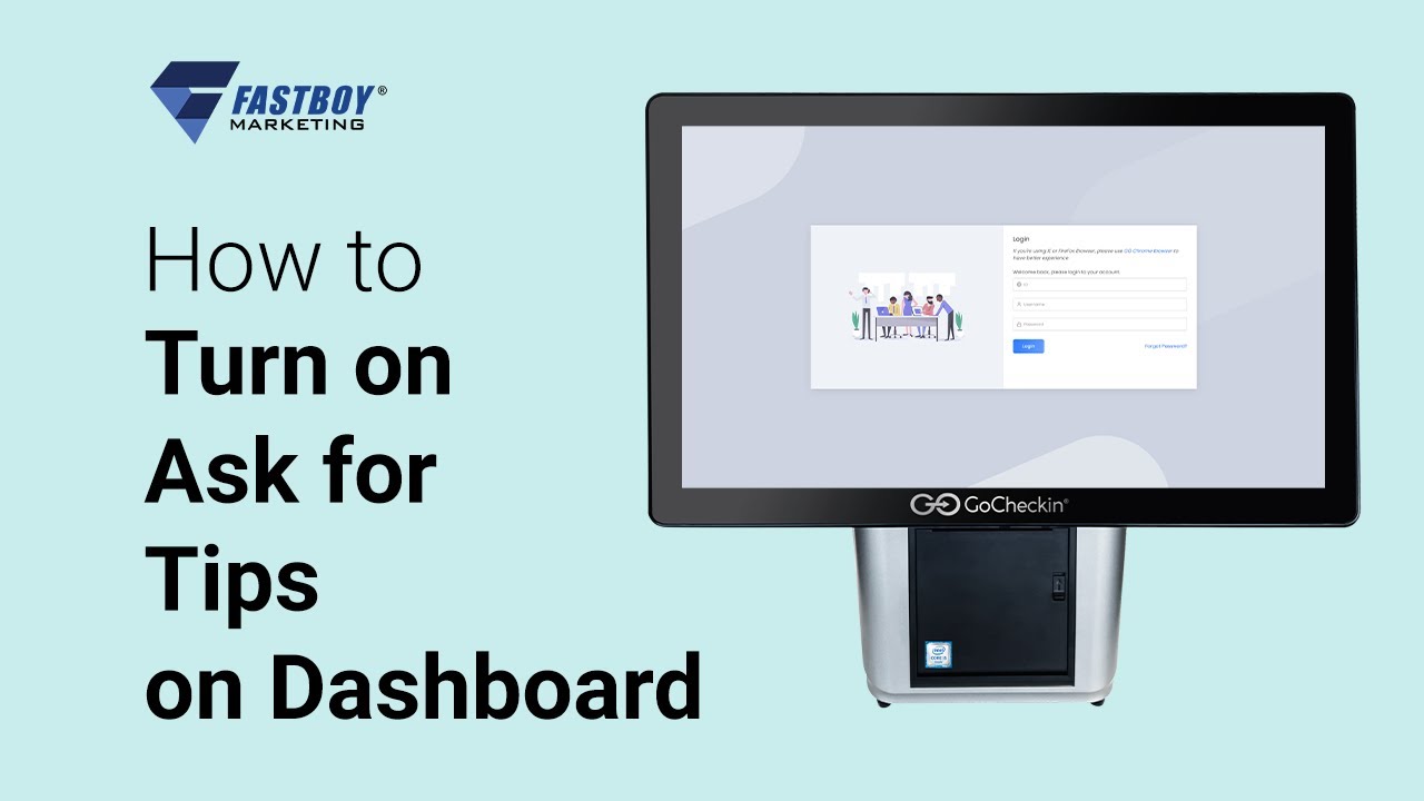 How to Turn on Ask for Tips on Dashboard - YouTube