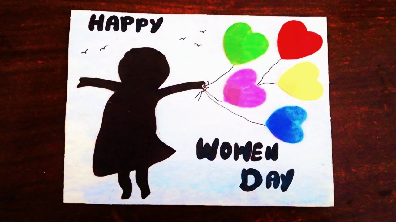Simple and easy Women Day craft |International Women Day 2022 |Diy ...