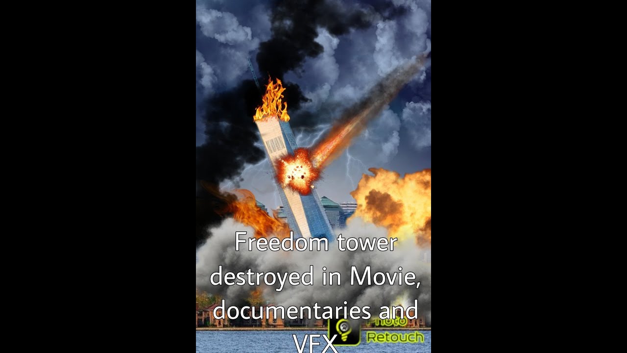 Freedom tower destroyed in Movie, documentaries and VFX - YouTube