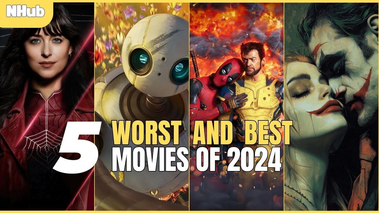 5 Worst Movies Of 2024 And 5 Best! - YouTube
