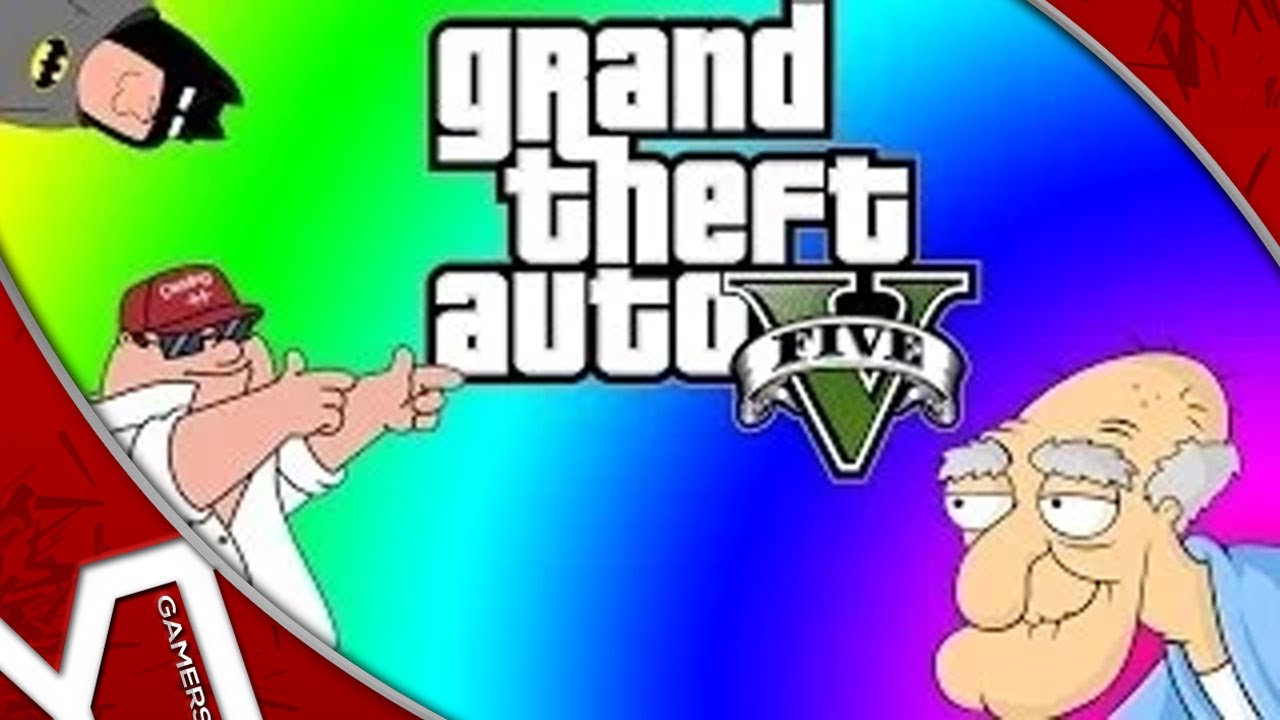 GTA 5 Online - Family Guy Voices (Funny Moments) - I am Pro Freak - YouTube