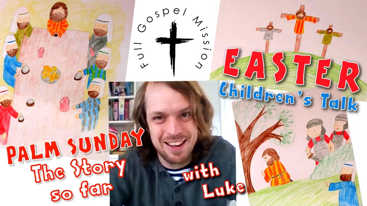 Palm Sunday - The Easter Story so Far - With Craft! - YouTube