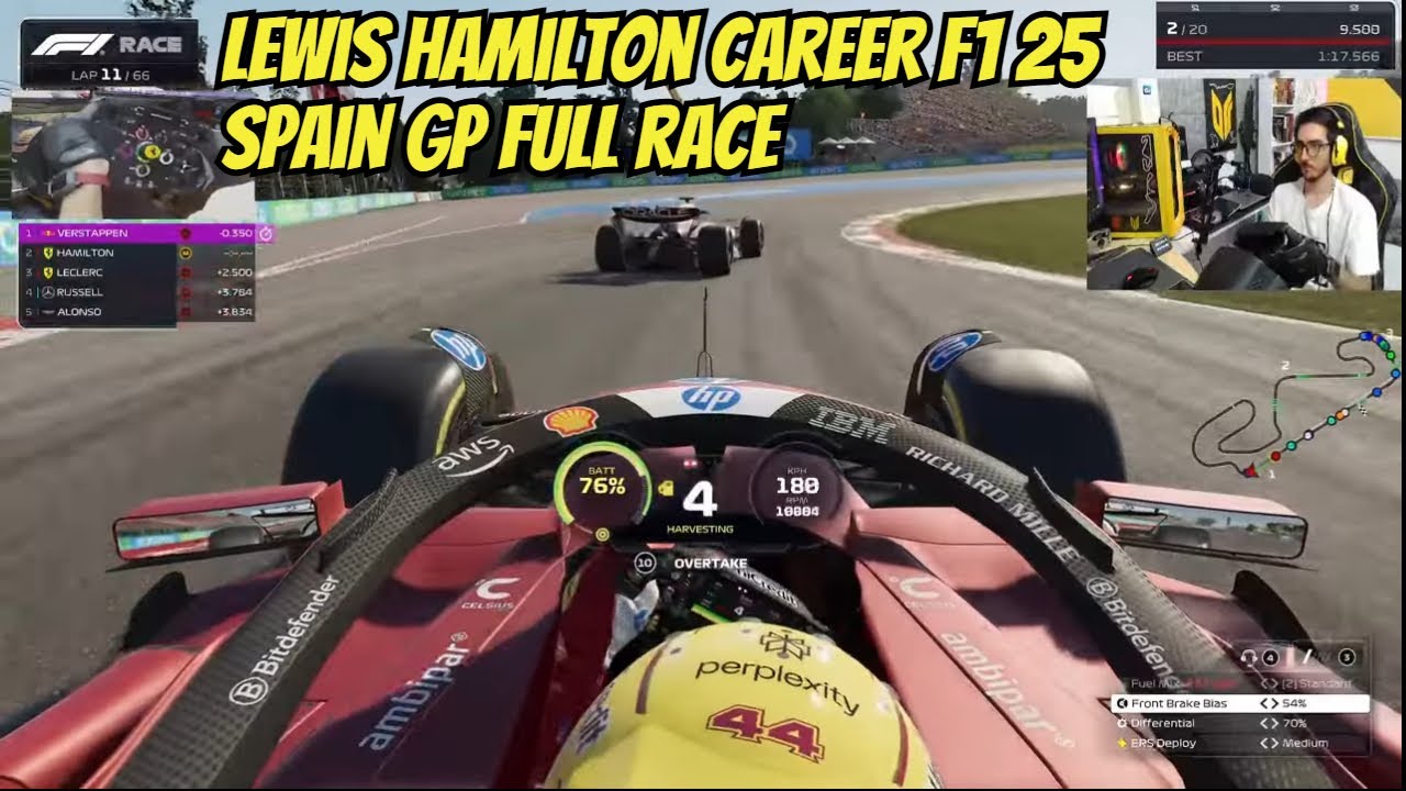 F1 25 - Lewis career full race - let's get that 8 ! #9 - YouTube