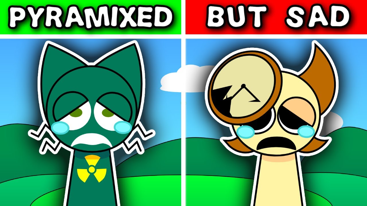 Incredibox Sprunki Pyramixed But VS SAD All Characters - YouTube