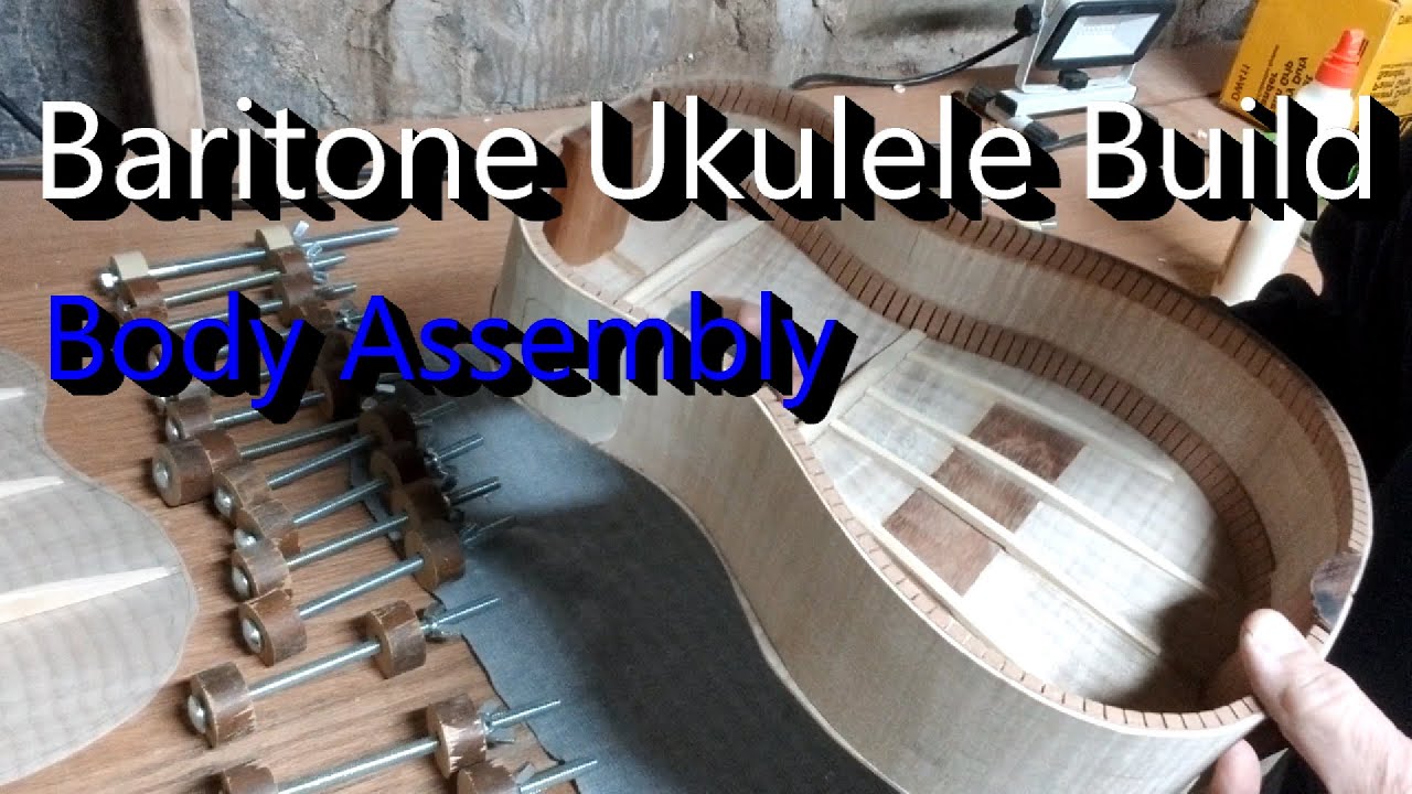 Baritone Ukulele Body Assembly - YouTube