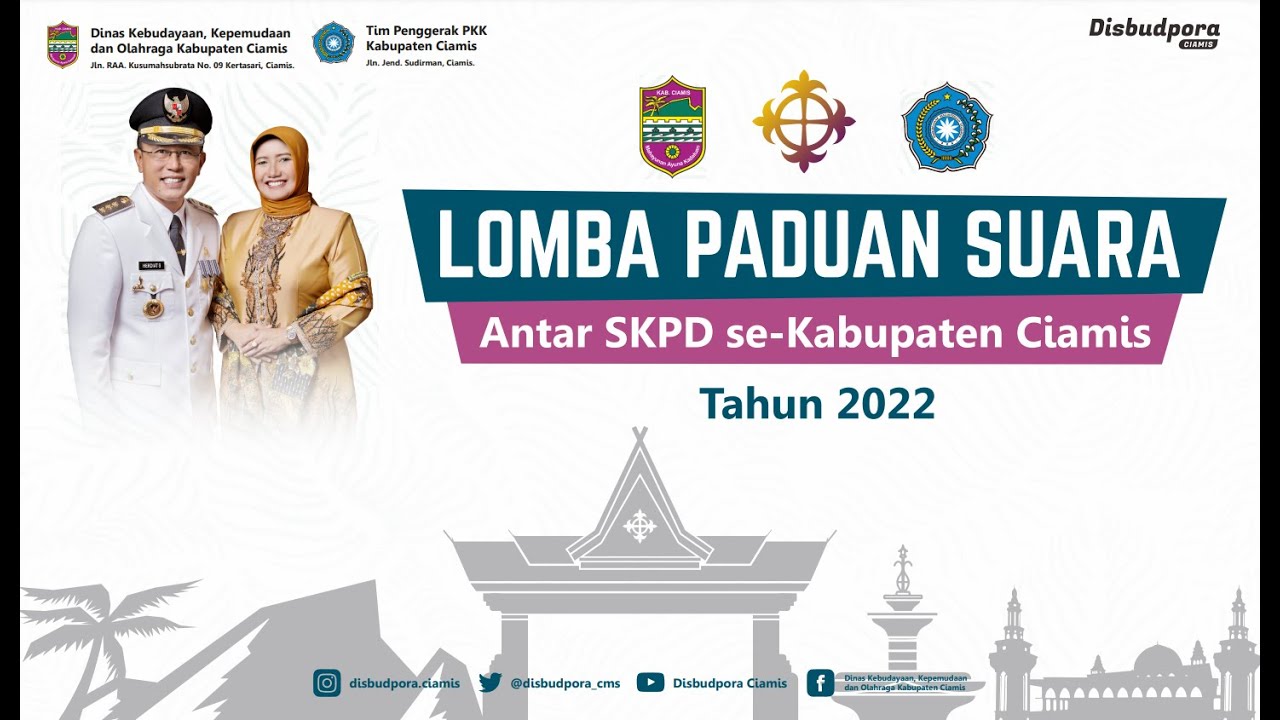 LOMBA PADUAN SUARA ANTAR SKPD SE-KABUPATEN CIAMIS TAHUN 2022 || SESI 2 ...
