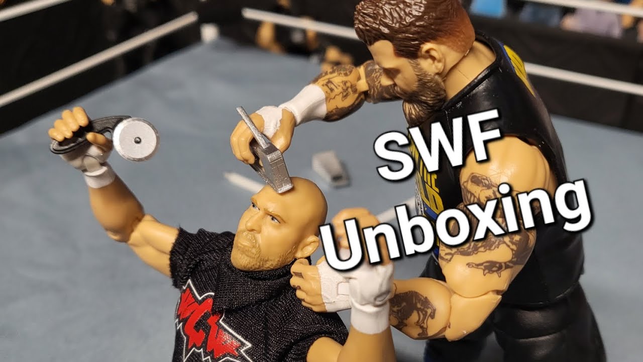 SWF Unboxing episode 1 (Deathmatch wrestling accessories) - YouTube