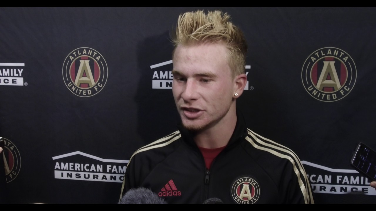Atlanta United FC vs CFC 2/11/17 Postgame Interviews: #30 Andrew ...