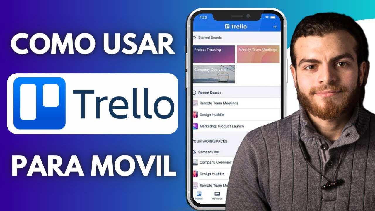 Cómo Usar Trello en Celular Como Gestor De Tareas | Tutorial Trello ...