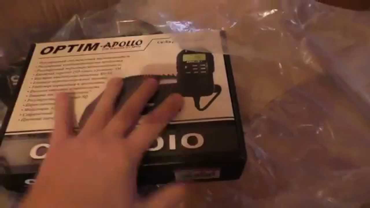 Распаковка и анонс обзора новой ревизии радиостанций Optim Apollo 1 - YouTube