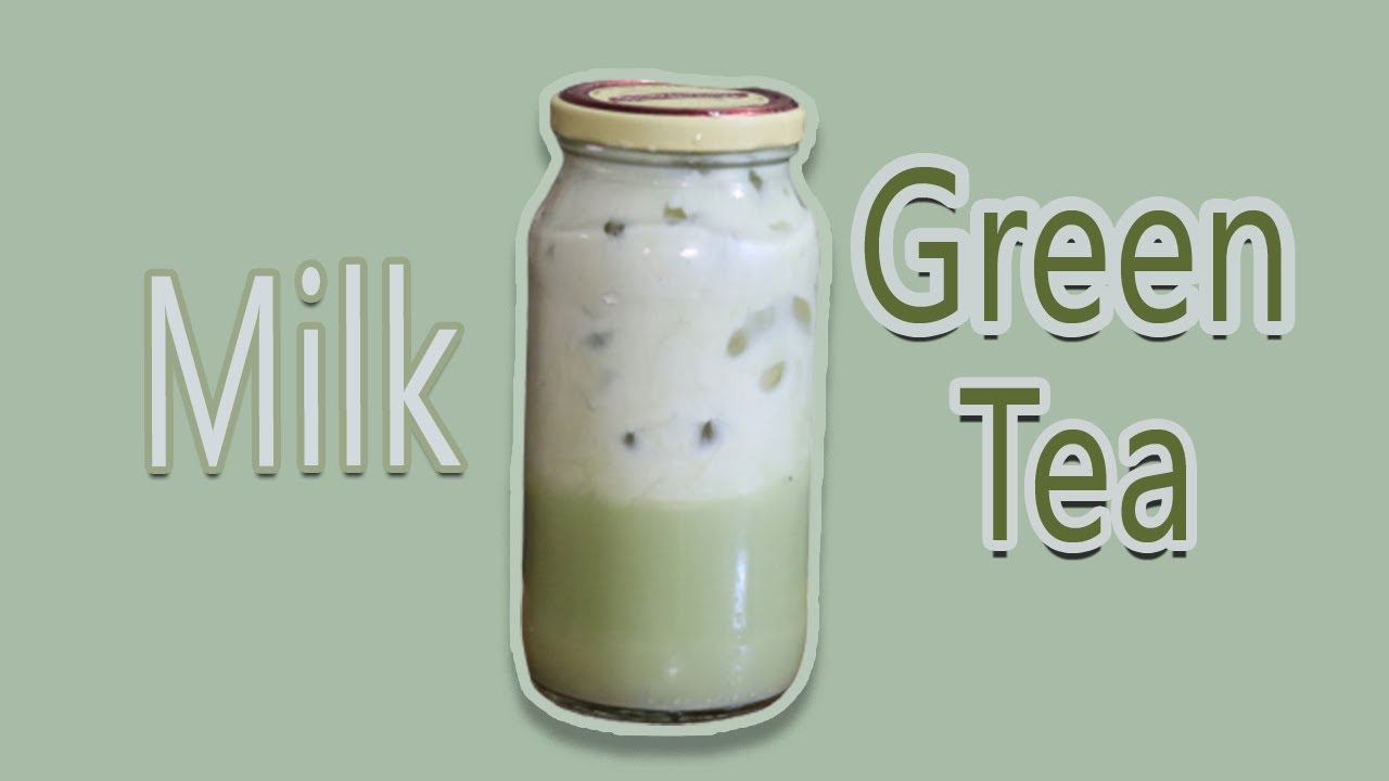 Green Tea Recipe At Home - Milk Green Tea - Homemade Drinks - YouTube