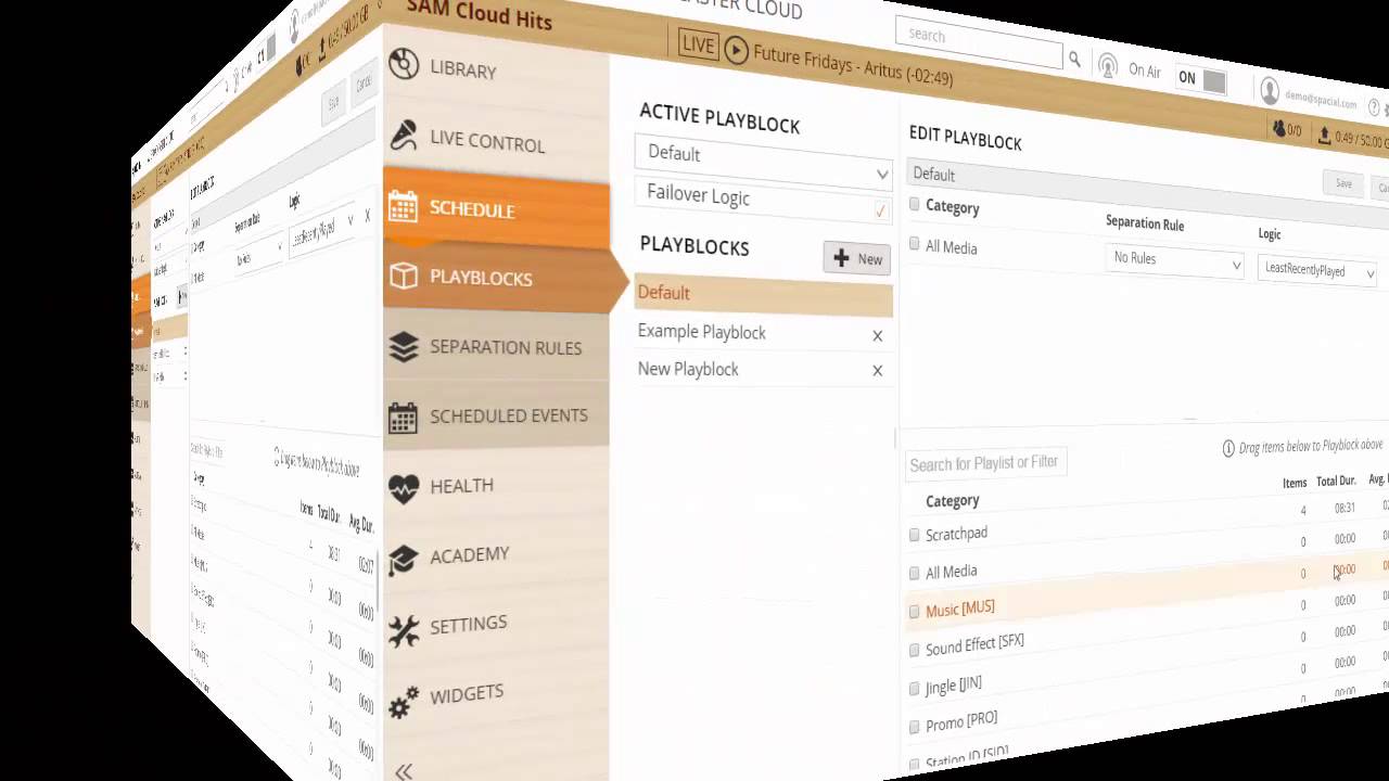 SAM Broadcaster Cloud: Music Rotation Logic - YouTube