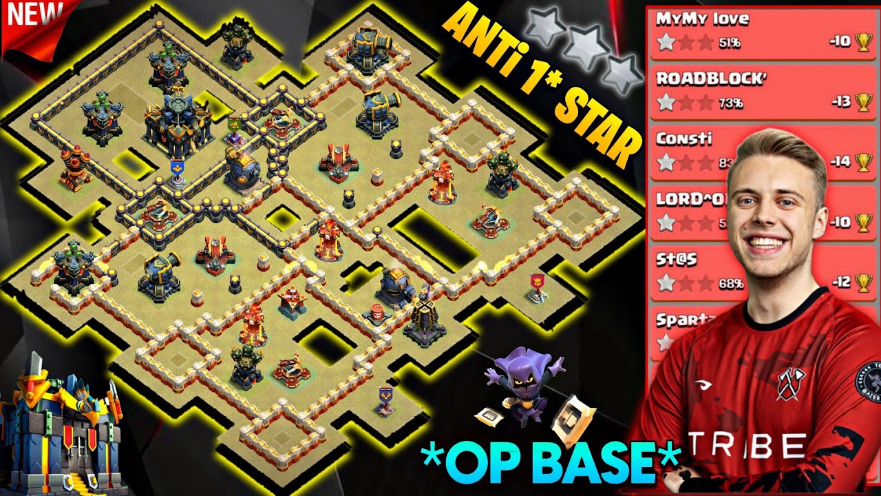 OP BASE ANTI 1* STAR TH17 | TOWN HALL17 NEW ANTI ROOT RIDER BASE| ANTI ...