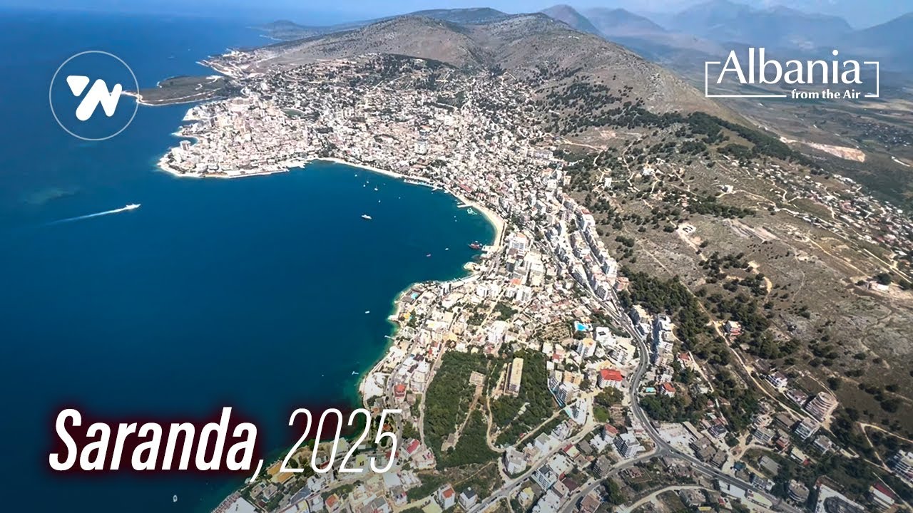 Saranda nga Ajri - Saranda from the Air - Video 4K (12.06.2025) - YouTube