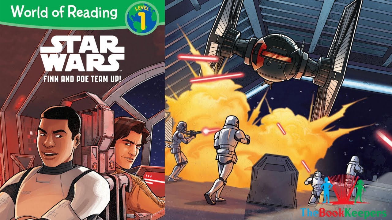 🪐🥷 Kids Book Read Aloud: Star Wars Finn and Poe Team Up! - YouTube