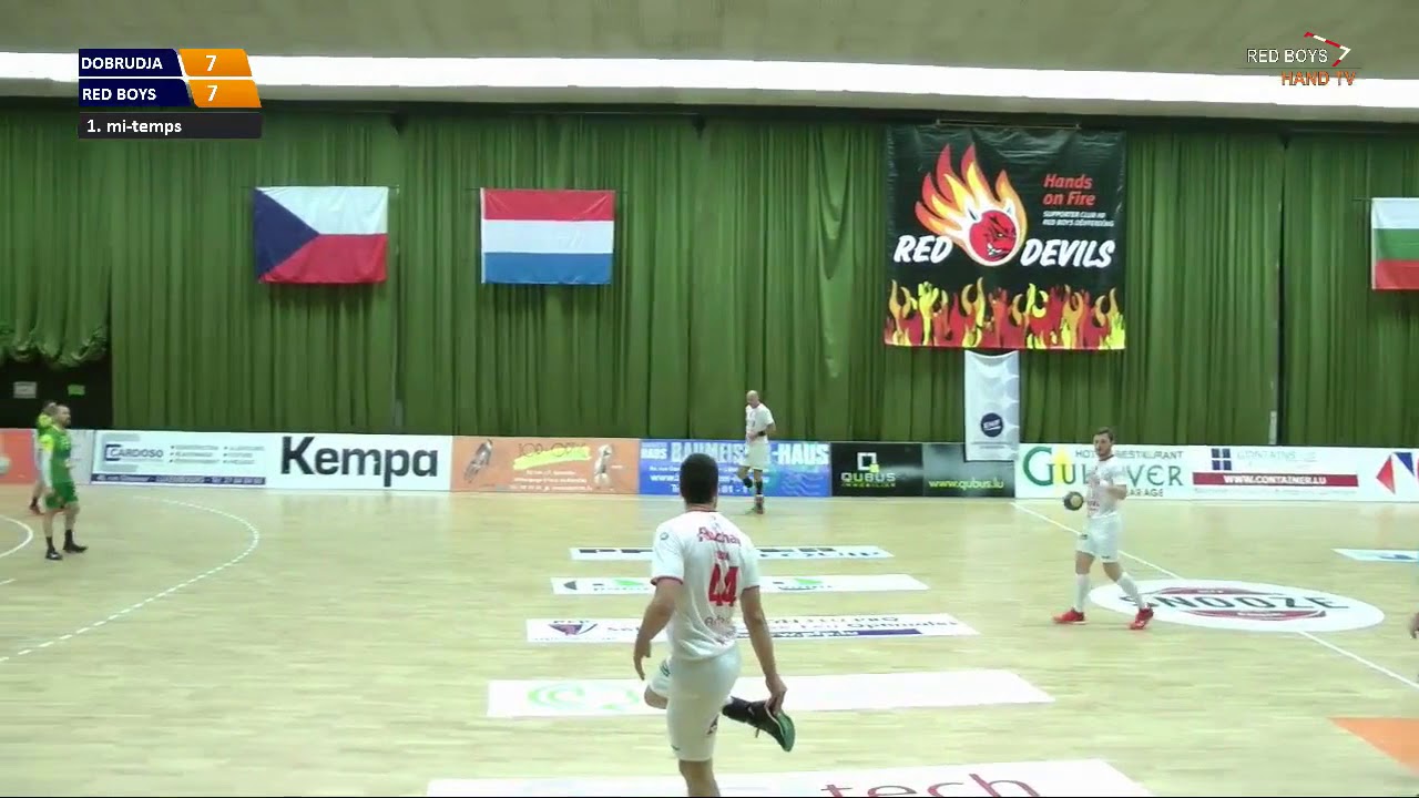 HC Dobrudja (36) - (26) Red Boys Differdange - YouTube