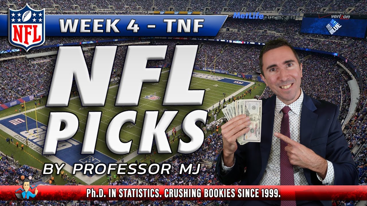 NFL WEEK 4 | THURSDAY NIGHT FOOTBALL: 2 POTENTIAL WAGERS & ANALYSIS BY ...