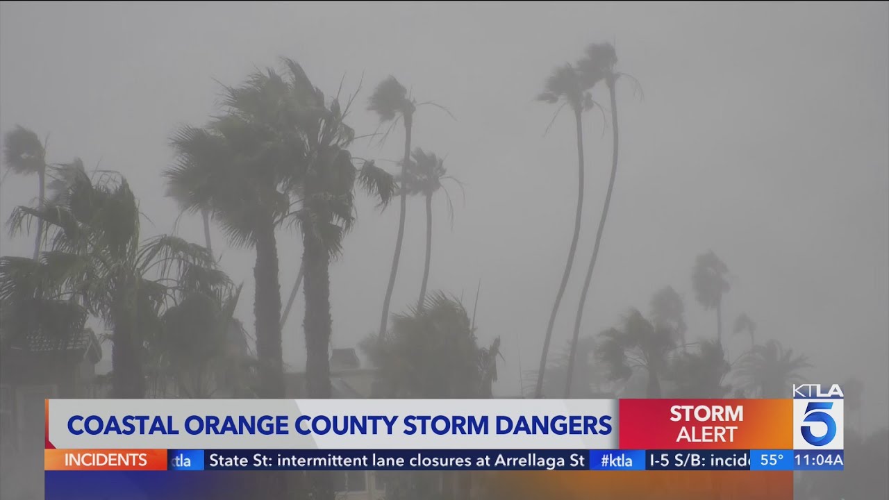 Team coverage: 2nd wave of storm batters Southern California - YouTube