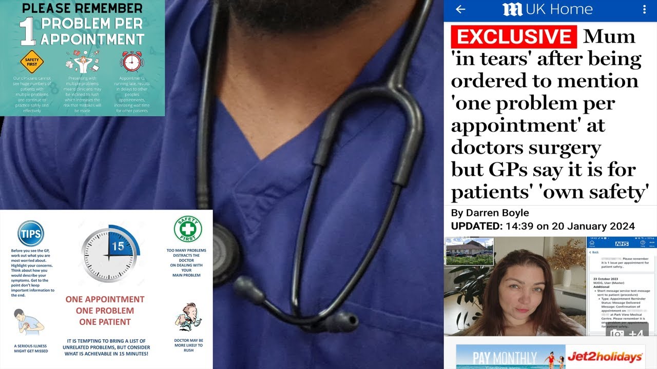 I was in TEARS after my GP told me to mention ONE problem per ...