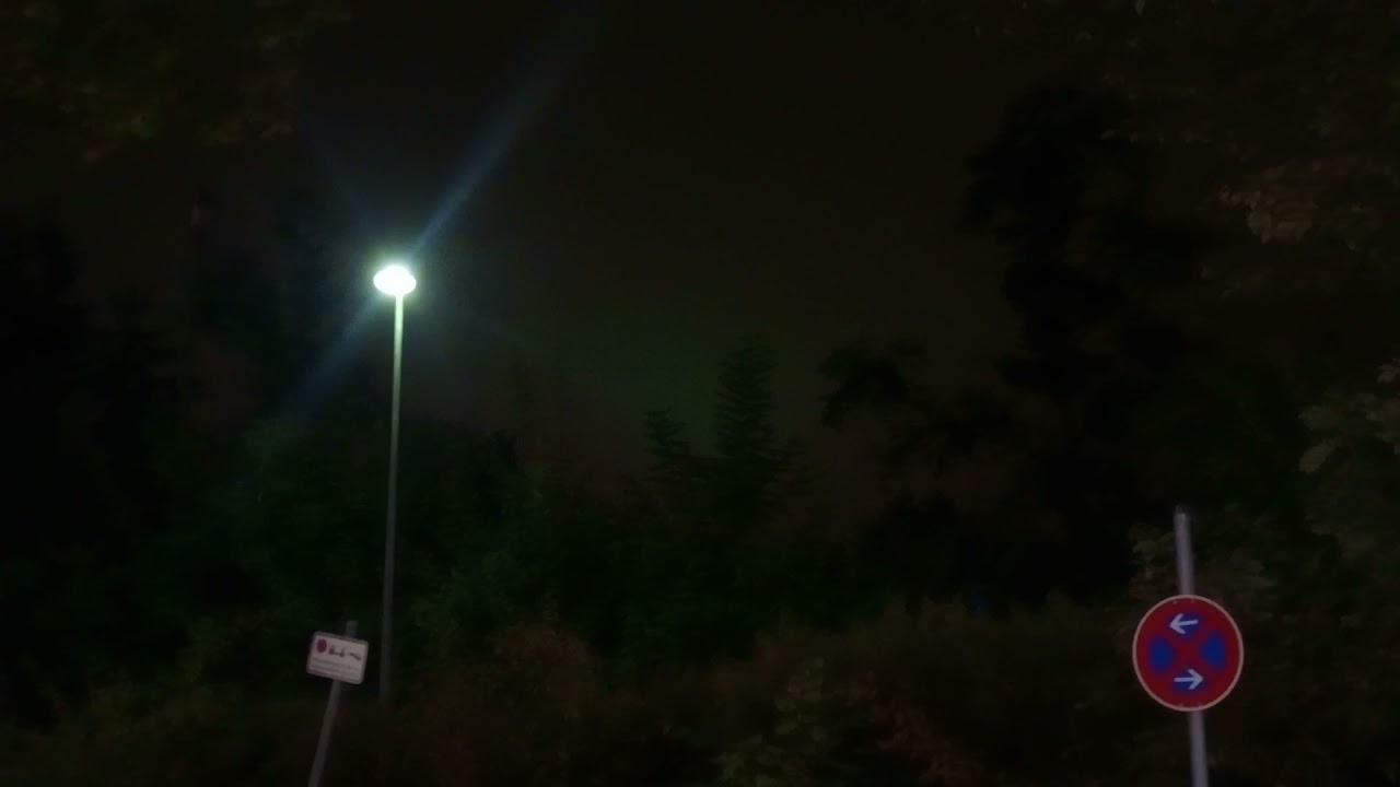 mysterious strange light near cemetary (Freiburg/Germany) - YouTube