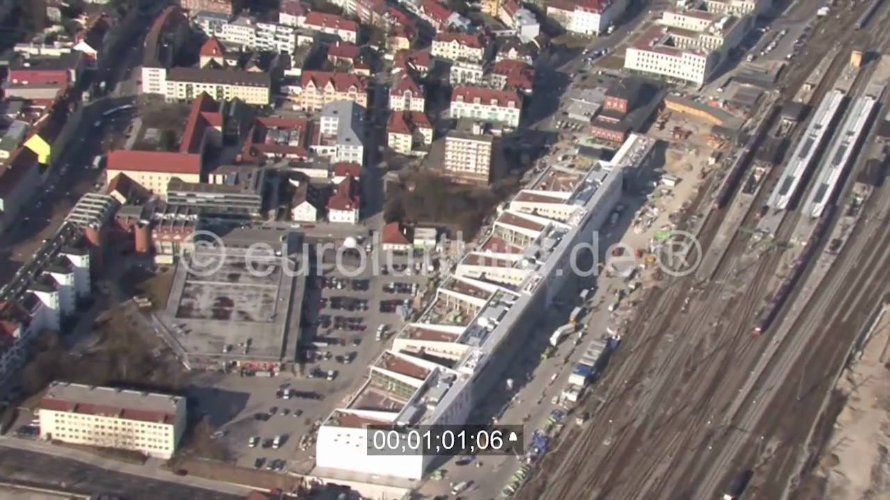 Neubau des Einkaufszentrums Pasing Arcaden in München-Pasing - YouTube