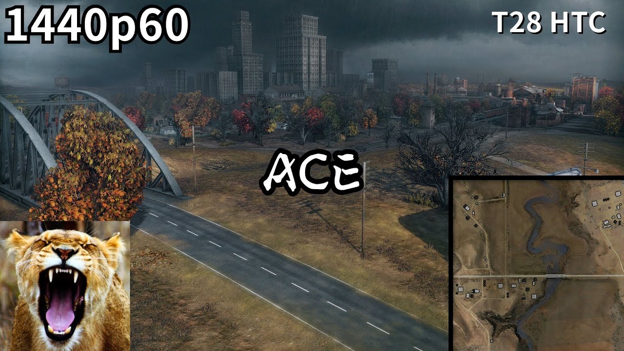 T28 HTC 📍Highway || World of Tanks (WoT) T28 Concept Gameplay - YouTube