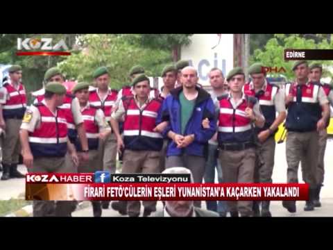 FİRARİ FETÖ'CÜLERİN EŞLERİ YUNANİSTAN'A KAÇARKEN YAKALANDI