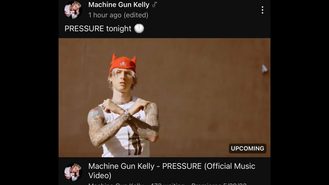 Machine Gun Kelly Pressure (first time hearing ) - YouTube