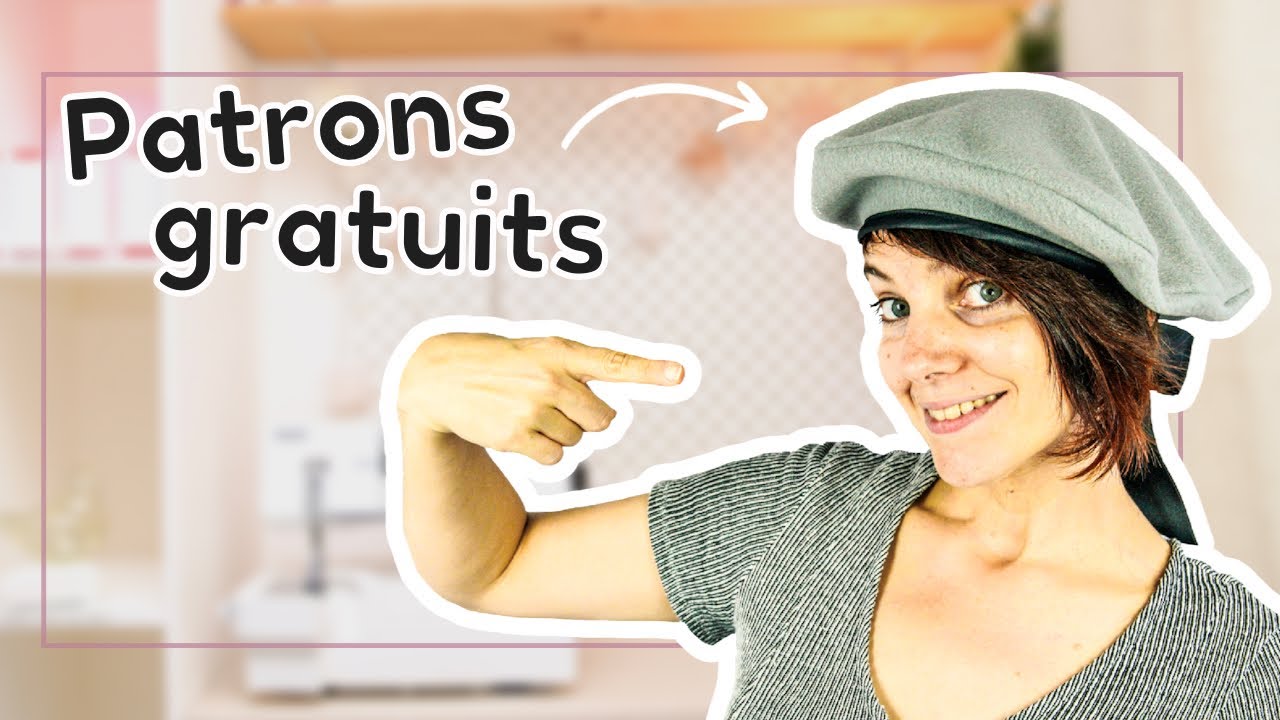 Coudre rapidement un béret en tissu (patron gratuit !) | TUTO COUTURE ...