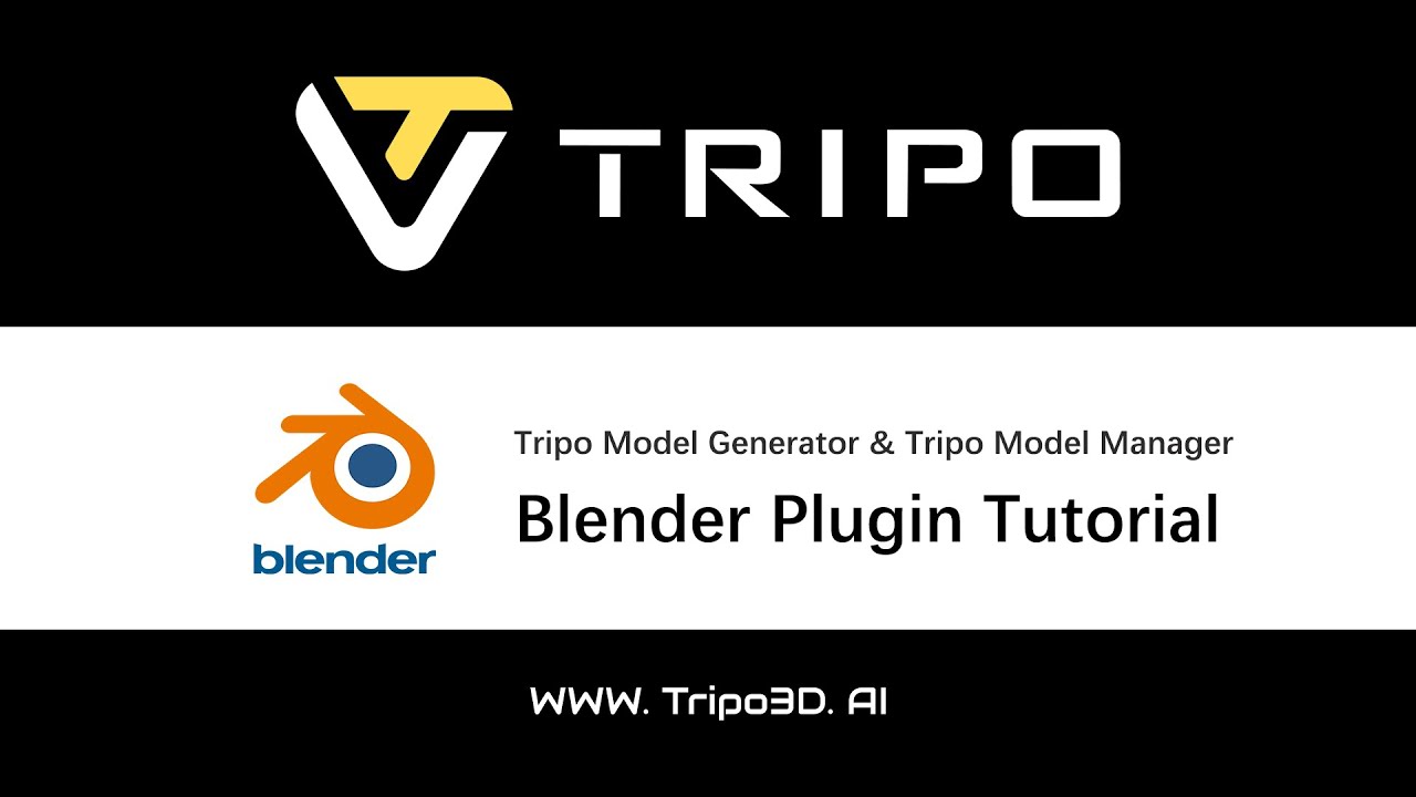 Tripo AI Blender Plugin Tutorial: Install & Generate 3D Models FAST - YouTube