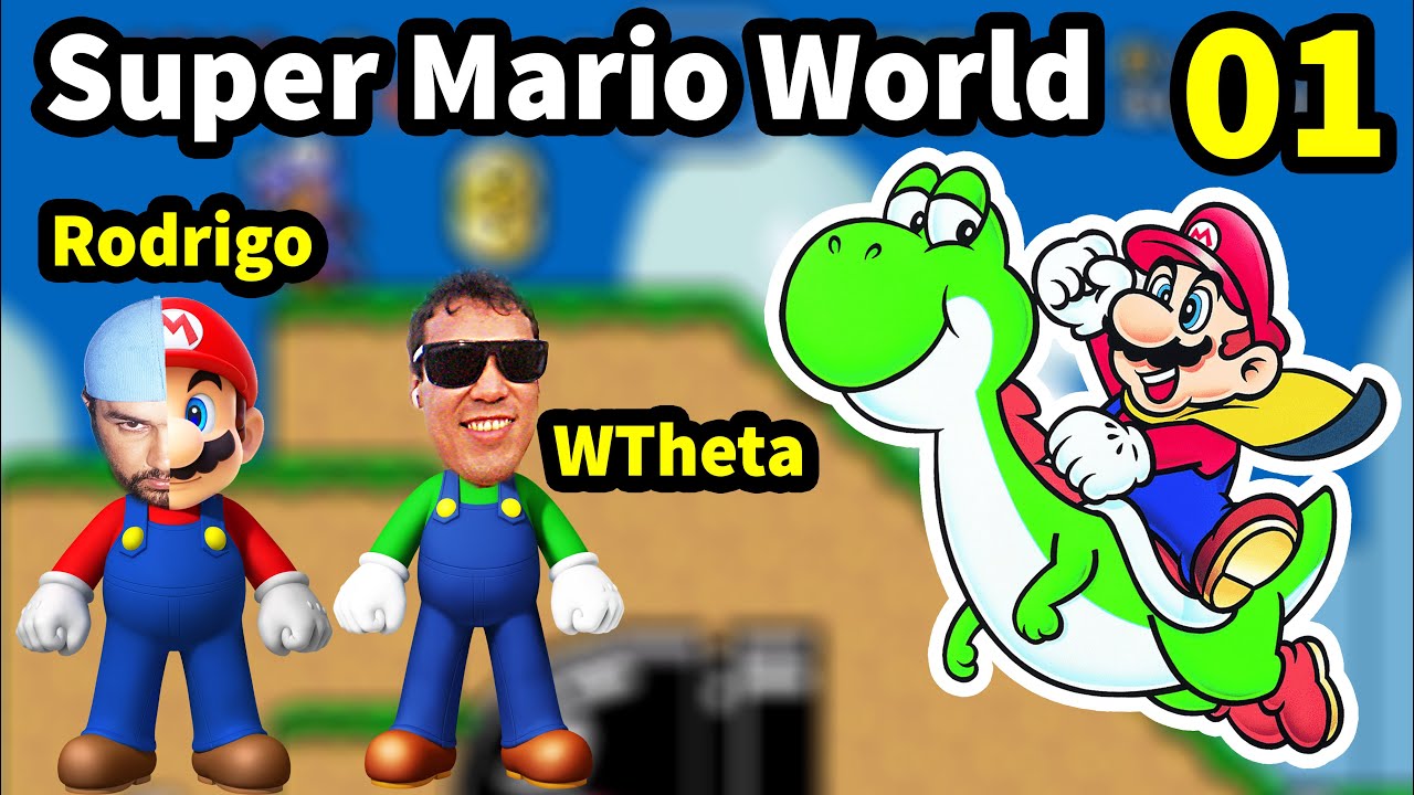 Super Mario World | Multiplayer | Rodrigo e WTheta | 001 - YouTube