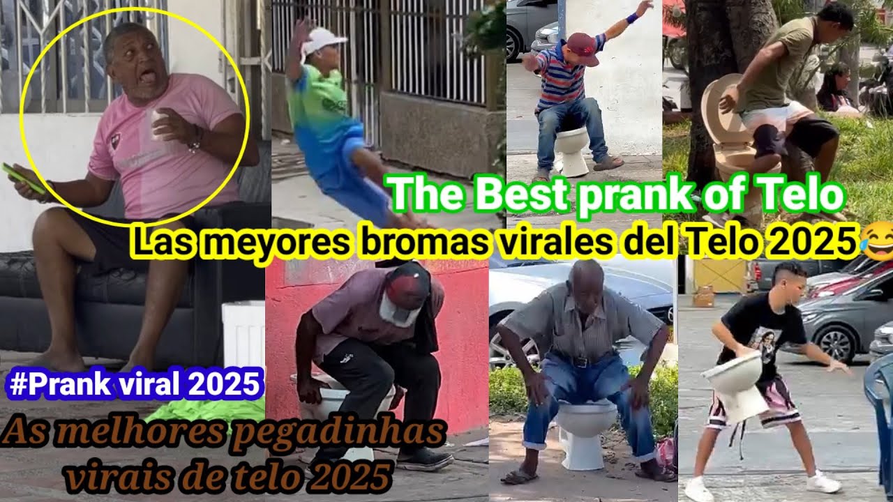 Las meyores bromas virales del Telo 2025/ As melhores pegadinhas virais ...